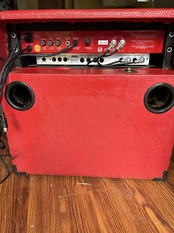 SWR Redhead Mid-90s - Red Vinyl Upholstry | Reverb
