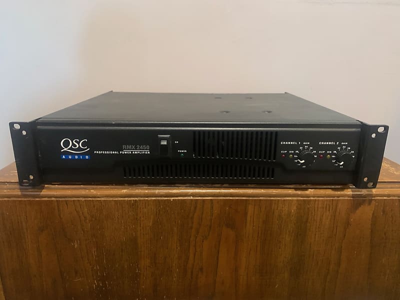 QSC RMX 2450 Stereo 2-Channel Professional Power Amplifier - | Reverb