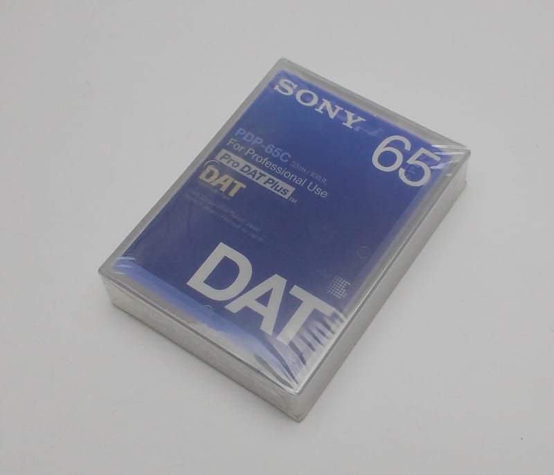 SONY PDP-65C Pro DAT Plus 65 minute DAT tape | Reverb