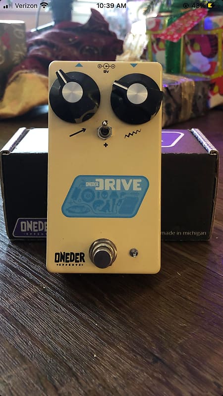 Oneder Effects Oneder Drive 2022 - White | Reverb