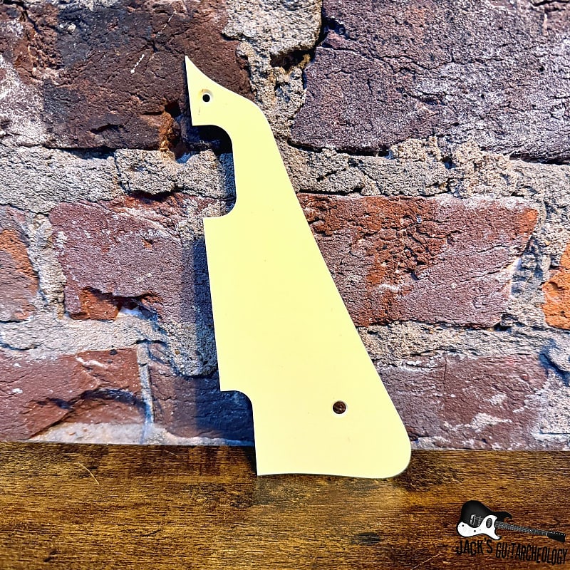 Gibson Custom Shop P-90 Les Paul Pickguard (2020s - Cream) | Reverb