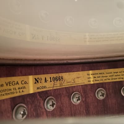 Vega 60s Resonator 5-String Banjo 1967 Maple | Reverb