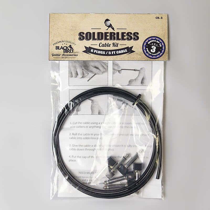 Blackbird 3 Cable Solderless Cable Kit | Reverb