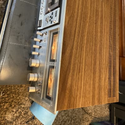 Hitachi deck cassette D980 1970s - Silver | Reverb