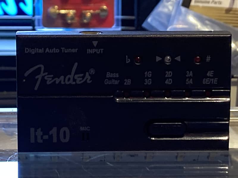FENDER LT-10 ( Digital auto Guitar Tuner ) Acoustic / | Reverb UK