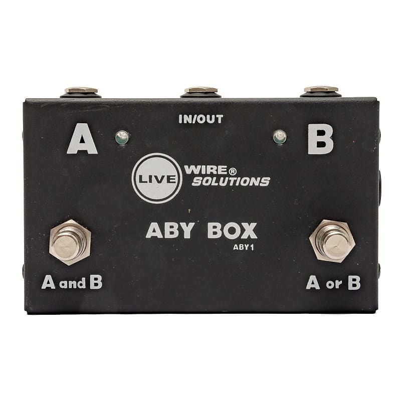 LiveWire - ABY1 - ABY Signal Splitter/Combiner Pedal - x1233 | Reverb