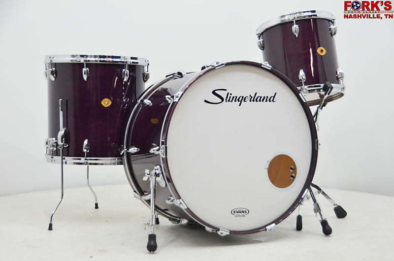 Used Nashville Slingerland Studio King 3pc Drum Kit - "Gloss | Reverb