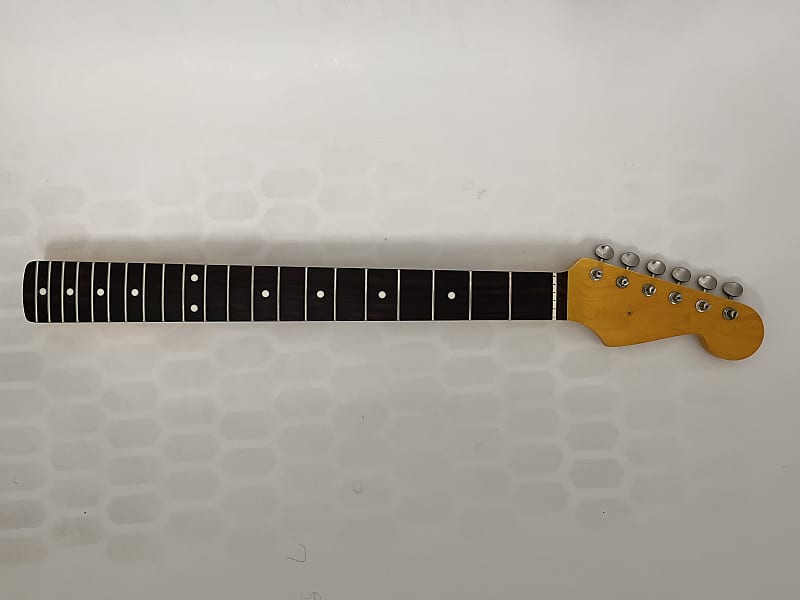Allparts Chunky Rosewood Stratocaster Neck - 6100 frets - | Reverb
