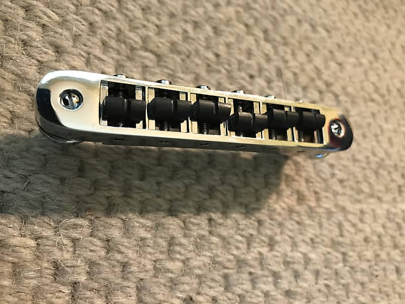 Graph Tech Resomax NV Bridge (4mm) & Tailpiece (M8) - Chrome | Reverb