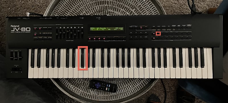 Roland JV-80 Digital Synthesizer | Reverb