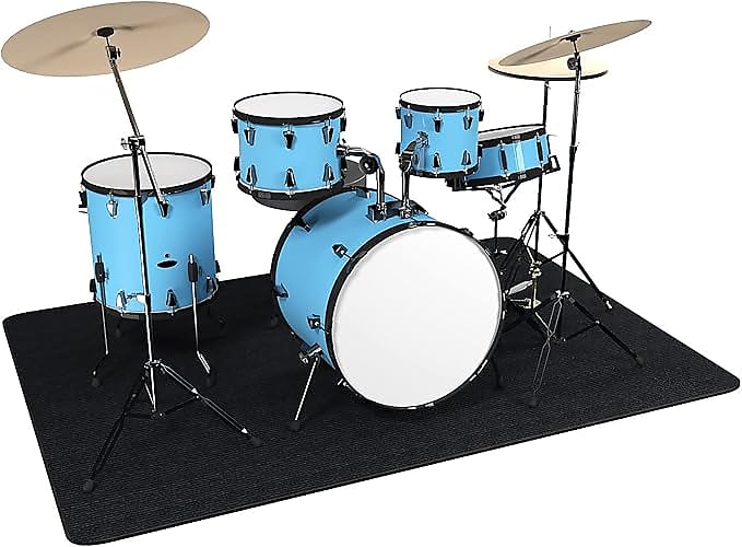5.2Ft x 6.6Ft Drum Rug Drum Pad Drum Mat Drum Carpet Tightly | Reverb