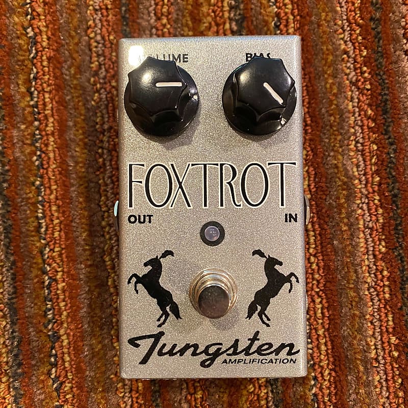 Tungsten Amplification FoxtrotDual Element Fuzz - Silver | Reverb