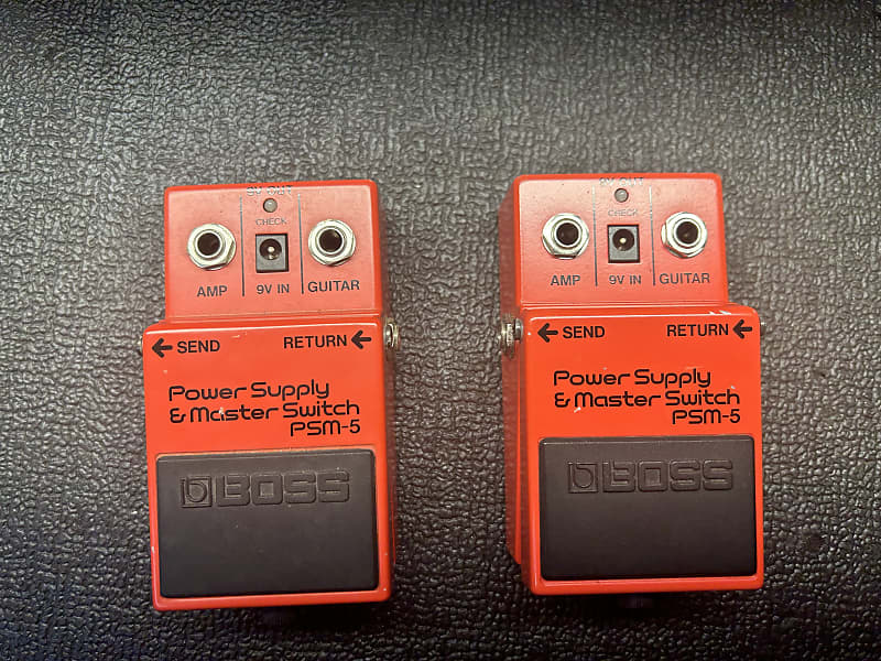 Boss PSM-5 Power Supply & Master Switch (Black Label) 1982 - | Reverb