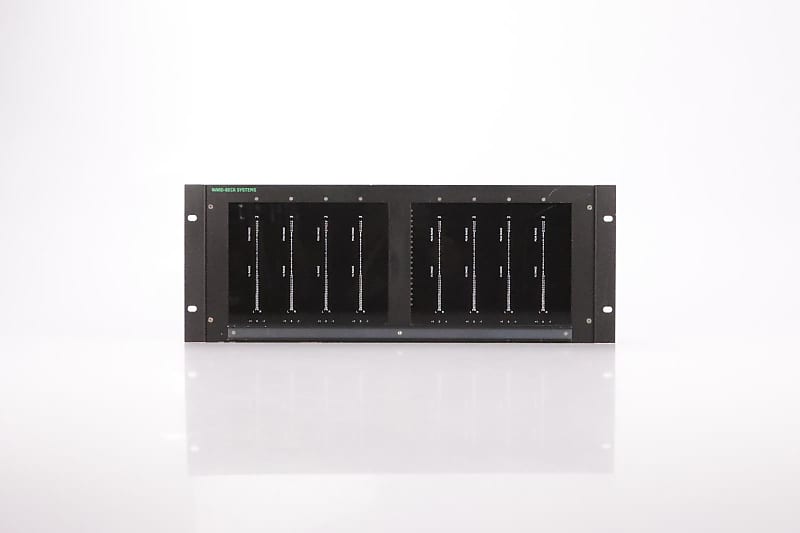 Ward-Beck Systems 8 Stereo 16 Channel Large VU Analog Meters | Reverb