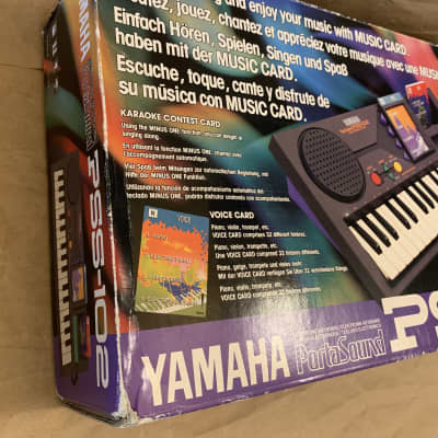 Yamaha PortaSound PSS-102 Electronic Keyboard 1991 rare with | Reverb