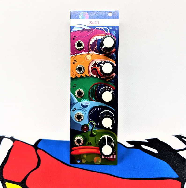 5540lab Soli // audio mixer w/saturating limiter and | Reverb