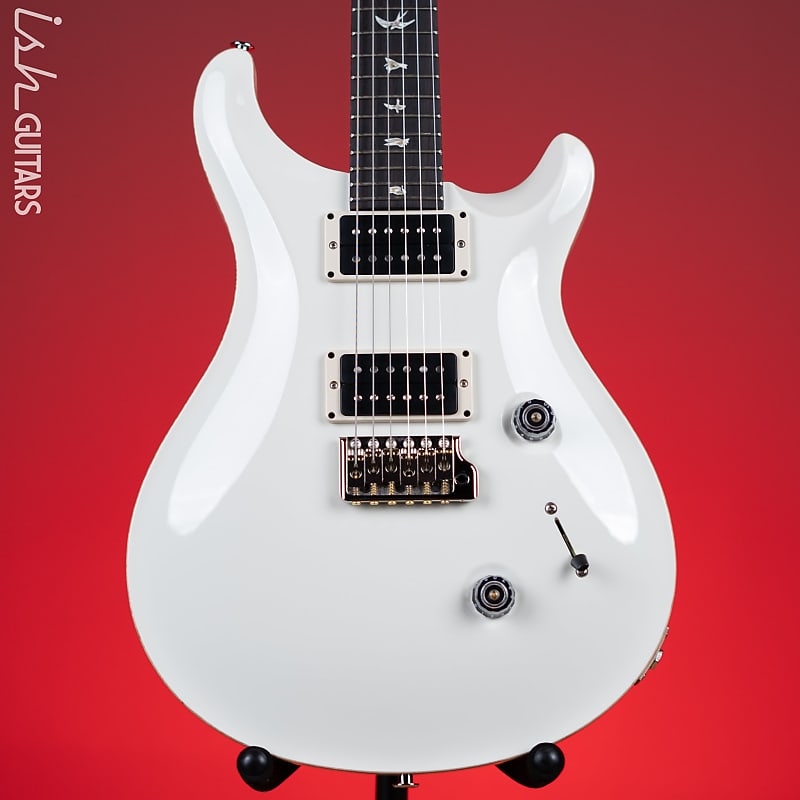 PRS Custom 24 Antique White w/ Natural Binding | Reverb