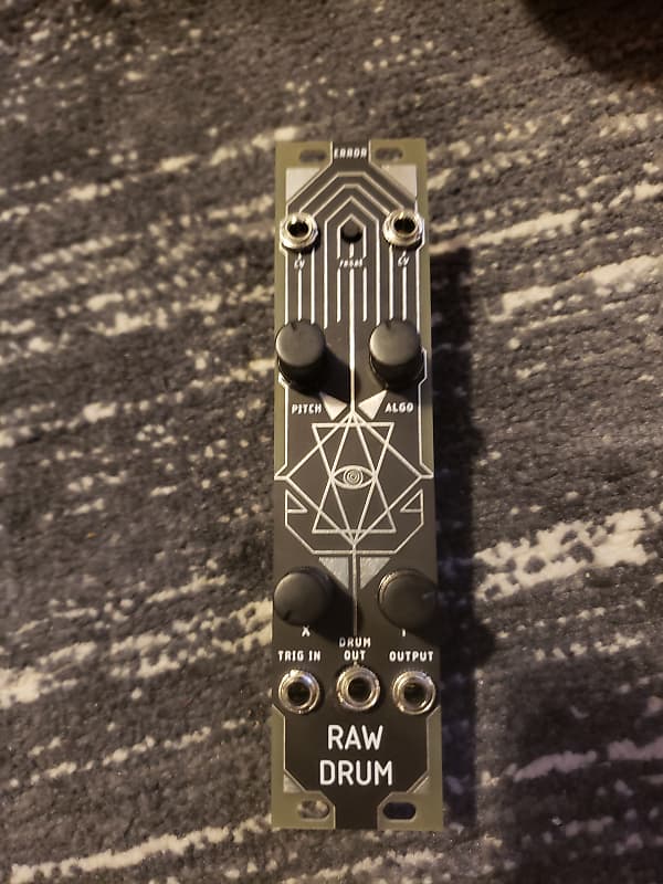 Error Instruments Raw Drum Black FM Digital Drum Eurorack | Reverb UK