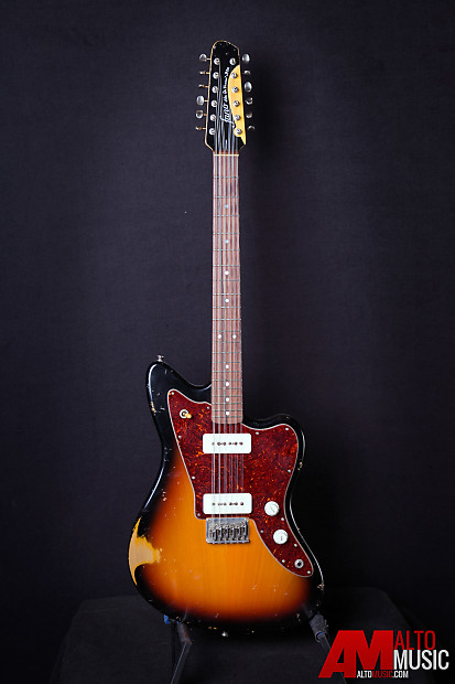 Fano JM12 12-String Electric Guitar - Sunburst - 2010 w/ | Reverb