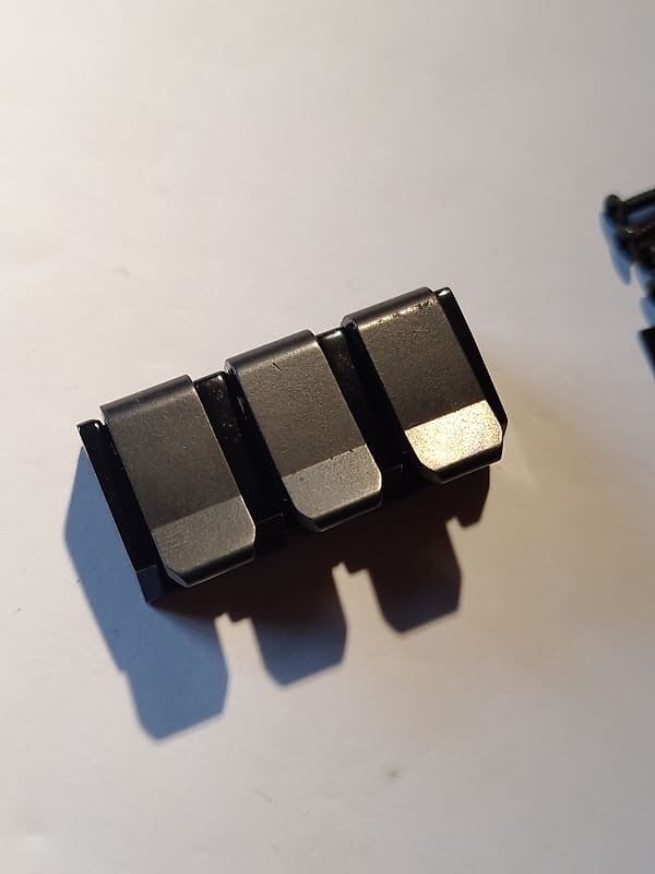 Kahler Locking Nut for Guitar, Behind Nut String Lock - black | Reverb