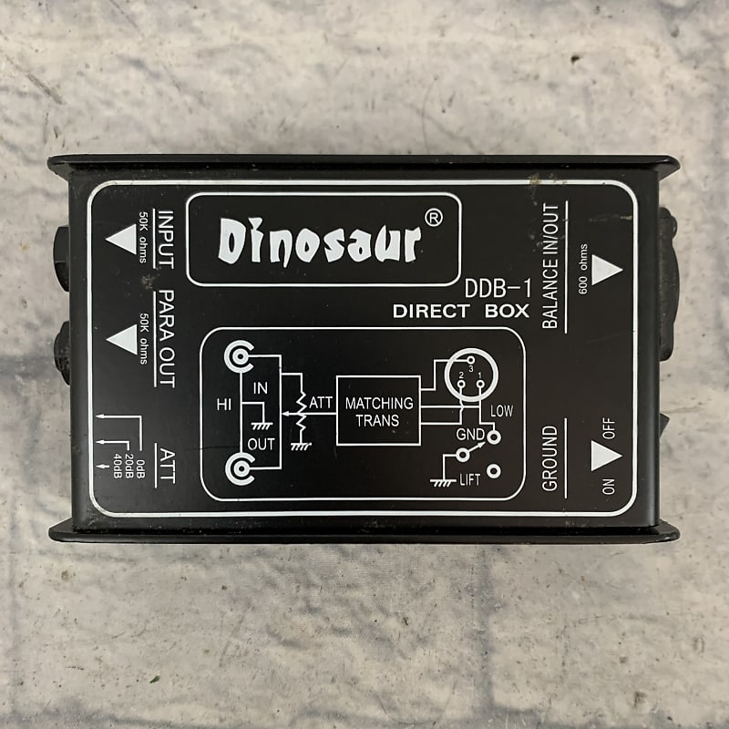 Dinosaur DDB-1 Passive DI Box | Reverb
