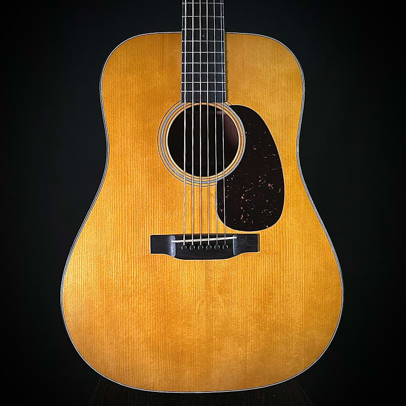 Martin Custom Shop D-18 Authentic Stage 1 Aged - Natural | Reverb