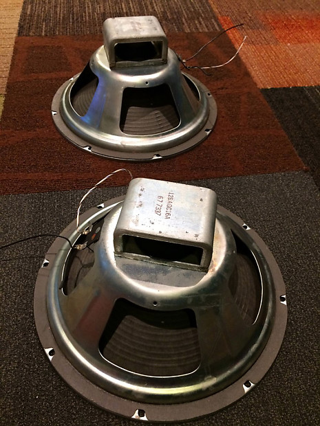 EMC Electronic Music Corporation Speakers – Vintage 2x12 1973 | Reverb