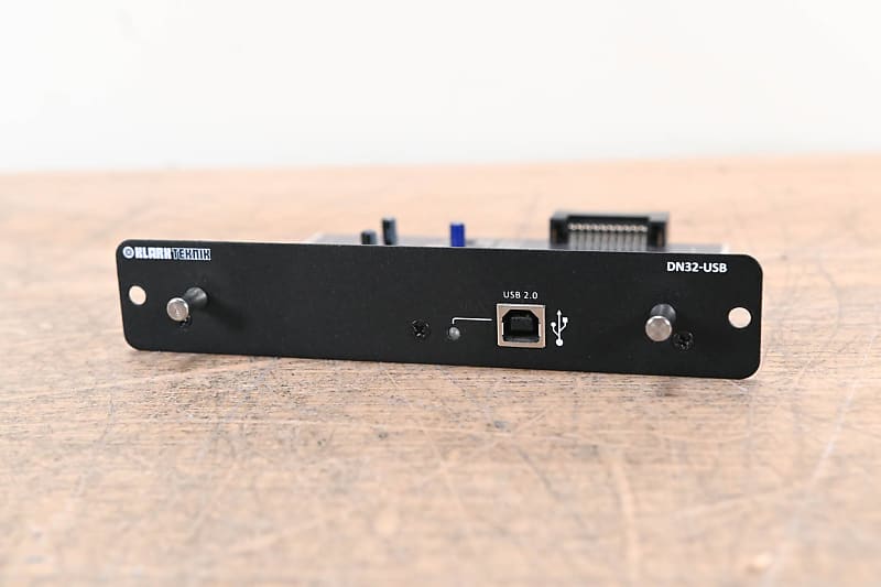 Klark Teknik DN32-USB 32x32 USB 2.0 Expansion Module CG008Q0 | Reverb