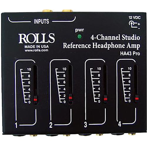 Rolls HA43 4 Output Stereo Headphone Amplifier | Reverb Canada
