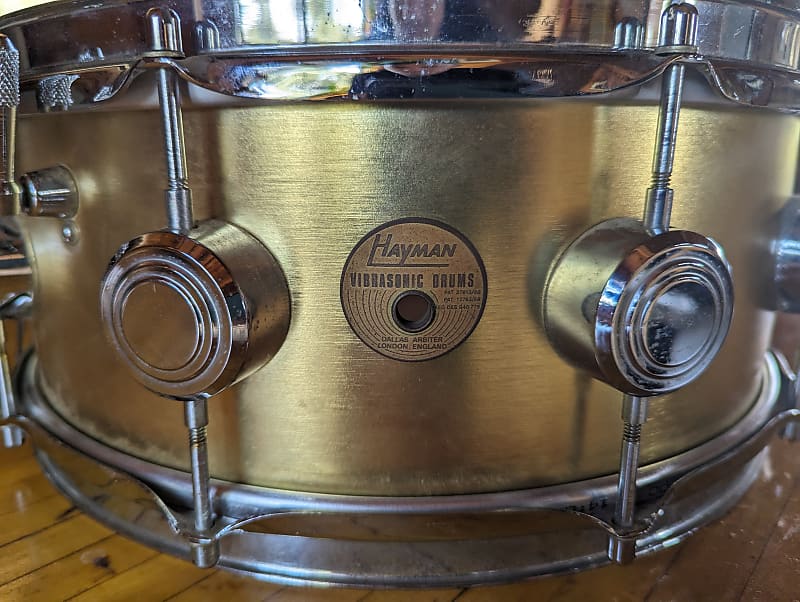 George Hayman Vibrosonic 1968ish - Gold ingot 14x5.5 snare | Reverb