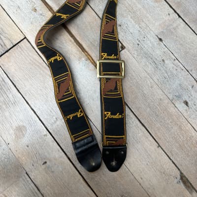 1970’s-1980’s Fender Guitar Strap Vintage Collector Case | Reverb