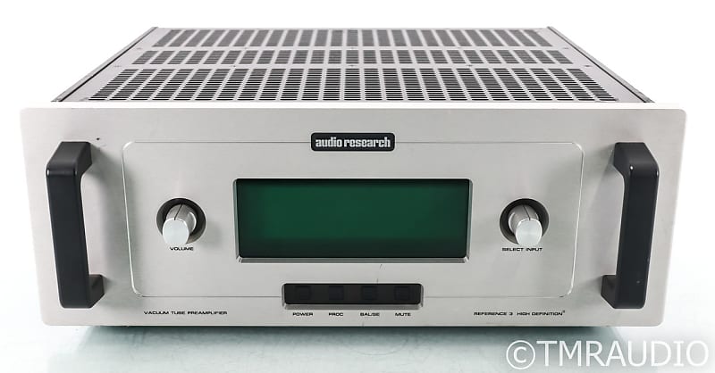 Audio Research Reference 3 Stereo Tube Preamplifier; Remote; | Reverb