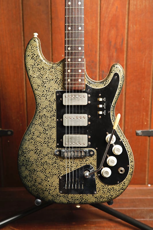 Hofner 173 "Brokat" Vinyl Wrap Electric Guitar 1960s | Reverb