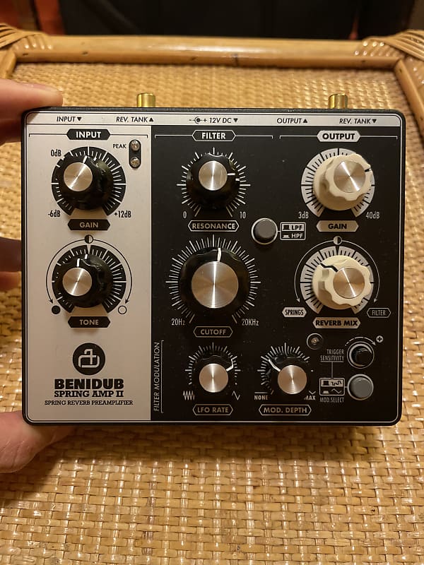 Benidub Spring Amp II Spring Reverb Preamplifier | Reverb