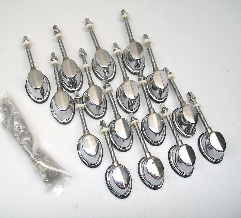 Set of 16 Tom Drum Lugs with Rods Lot 82-216 | Reverb