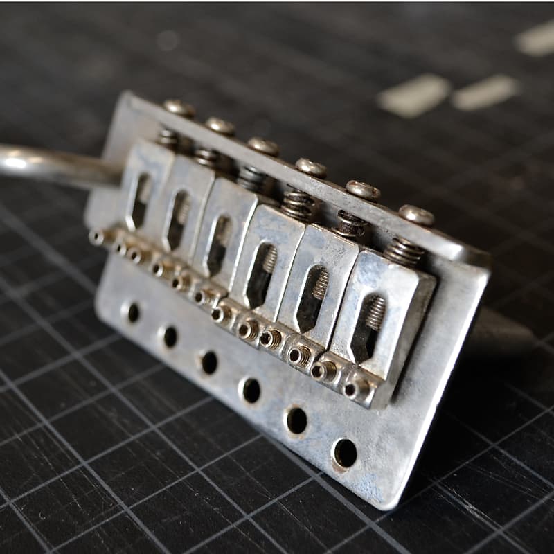 ST Style Stratocaster Aged Bridge Assembly | Reverb