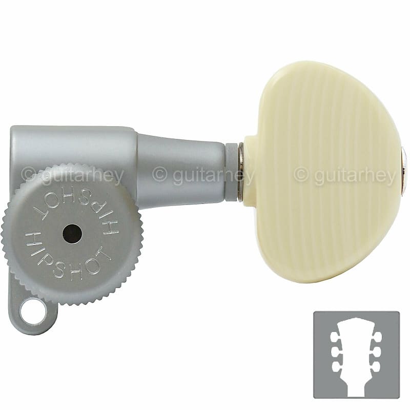 NEW Hipshot Mini LOCKING Tuners SET w/ SIMULATED IVORY | Reverb
