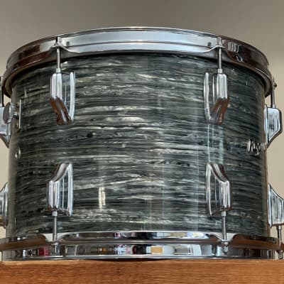 1960's Rogers Blue Strata Pearl 'Headliner' Outfit 9x13 16x16 | Reverb