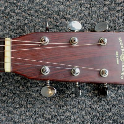 Vintage 70's Suzuki Three S F120 Acoustic Guitar V Neck Japan | Reverb