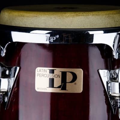 Used LP LATIN PERCUSSION JR CONGA DRUM SET w/ STAND | Reverb
