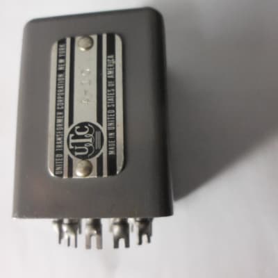 New Old Stock UTC A-10 Preamp Limiter Transformer 1950's | Reverb