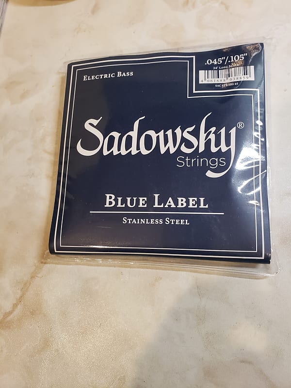 Sadowsky Blue Label Bass Strings 45-105 | Reverb