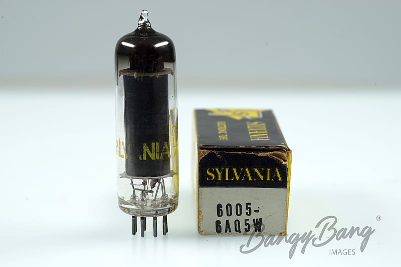 Vintage Sylvania 6005/6AQ5W/CV4019/CK6005 Beam Power | Reverb UK