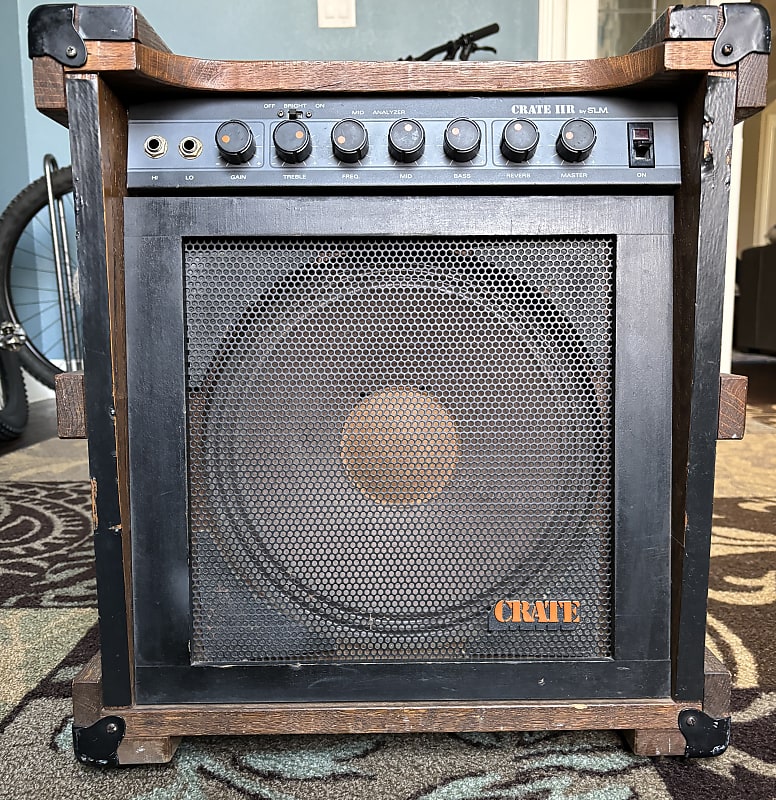 Crate IIR Guitar Combo Amp '70s/'80s - Natural Wood | Reverb