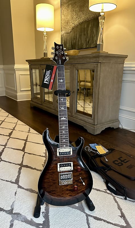 EVERTUNE PRS SE Custom 24 Quilt 2023 - Present - Black Gold | Reverb