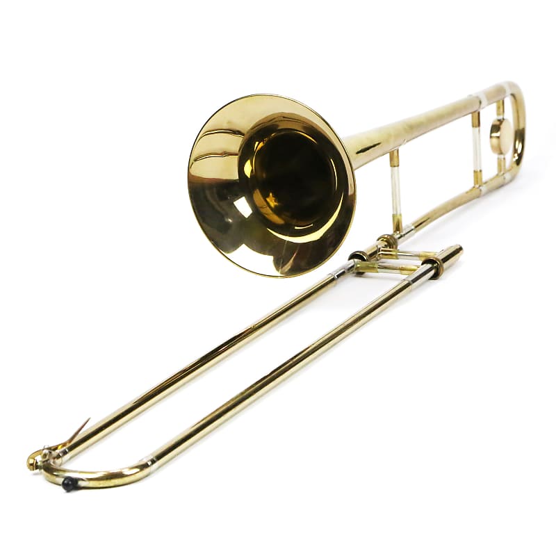 1970s B&H Besson 2-20 Tenor Trombone Bb Brass Chrome Jazz | Reverb