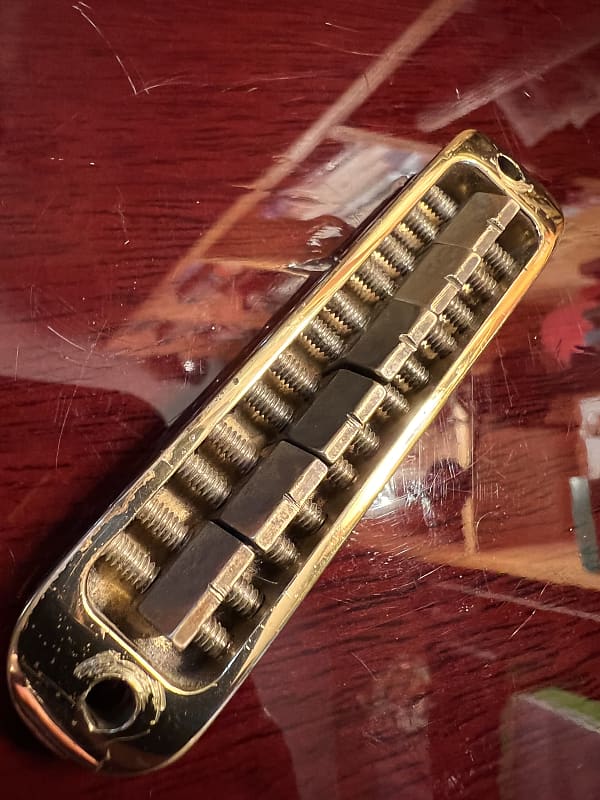 Schecter Van Nuys - SG or Les Paul Style Solid Brass Bridge | Reverb