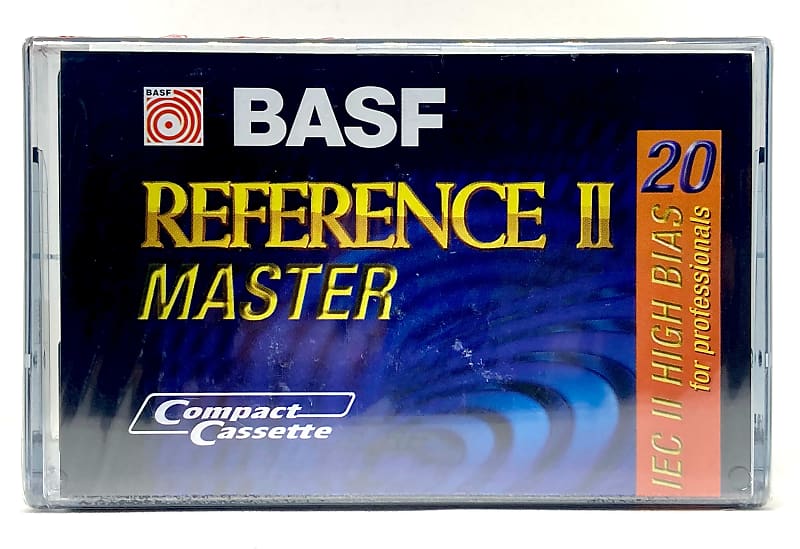 2 PACK: BASF Reference Master 20 Type II Cassette Tapes | Reverb
