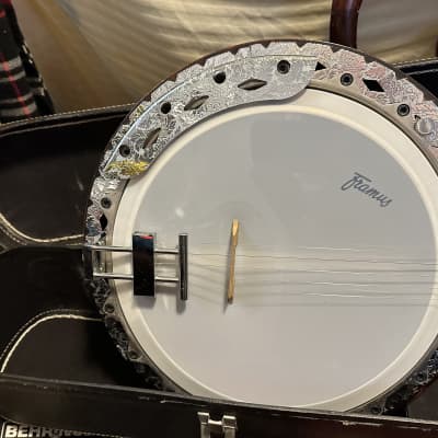 Framus 5 string banjo 1970's - Natural | Reverb