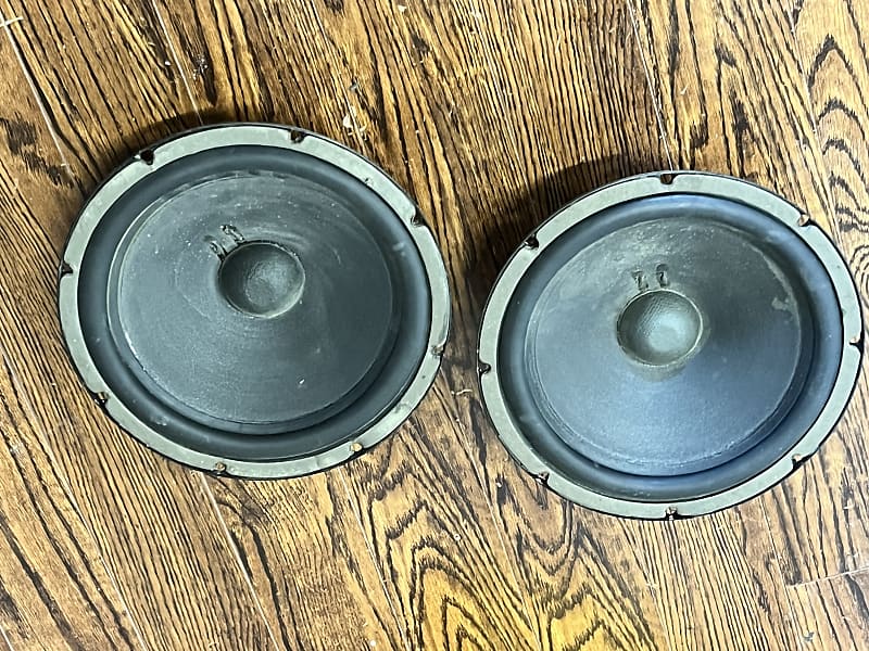 Infinity Qa Qb 10” woofer speaker pair | Reverb